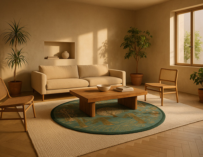 Turn a Simple Guest Room into a Retreat with Area Rugs