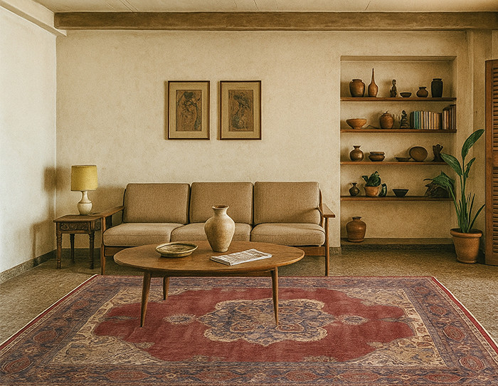 Vintage Rugs: The Easiest Way to Get Chic Retro Room Decor