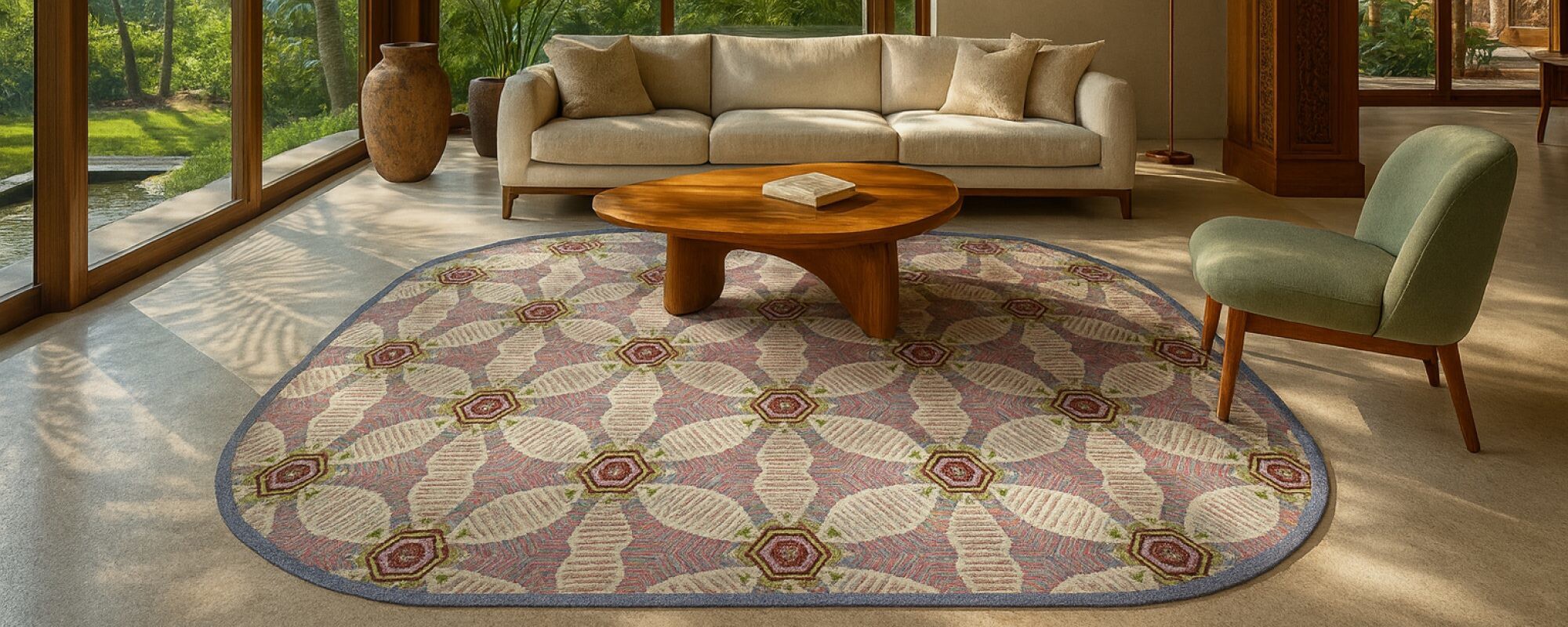 How to Measure Round Rugs: Easy Size Guide for Every Room