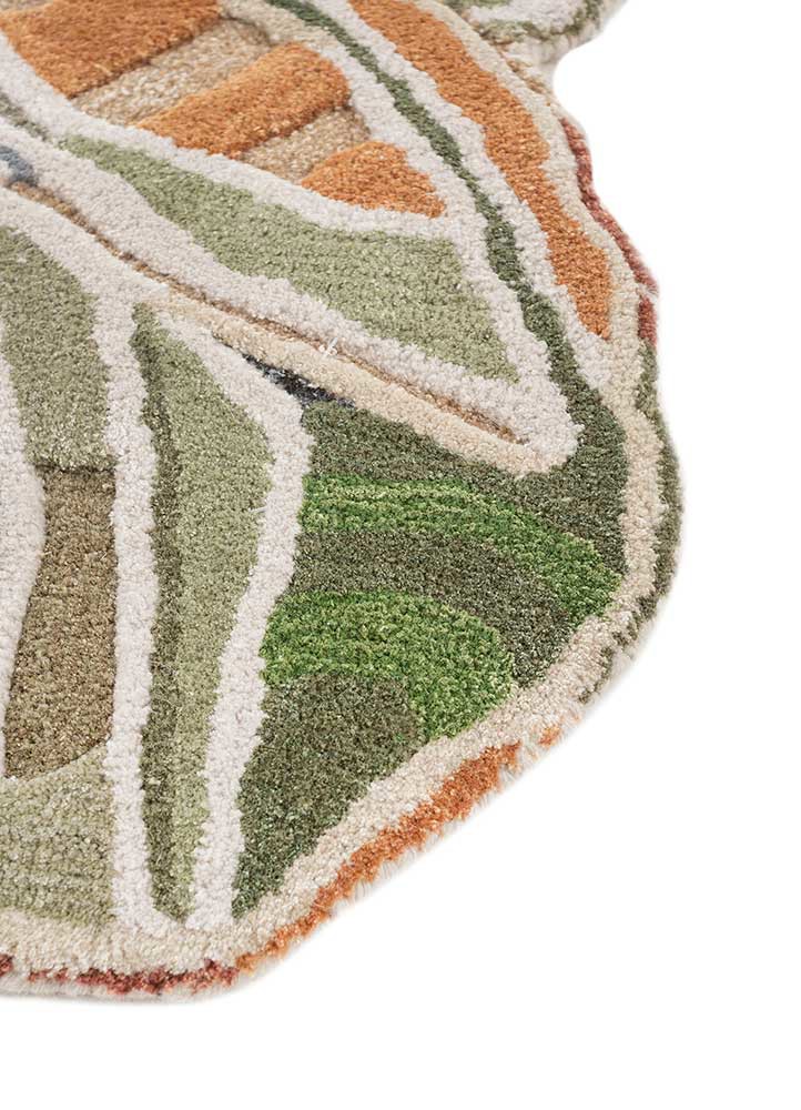 Cera Ivory Hand Tufted Wool & Viscose Rugs - Tra-2338 - Jaipur Rugs FR