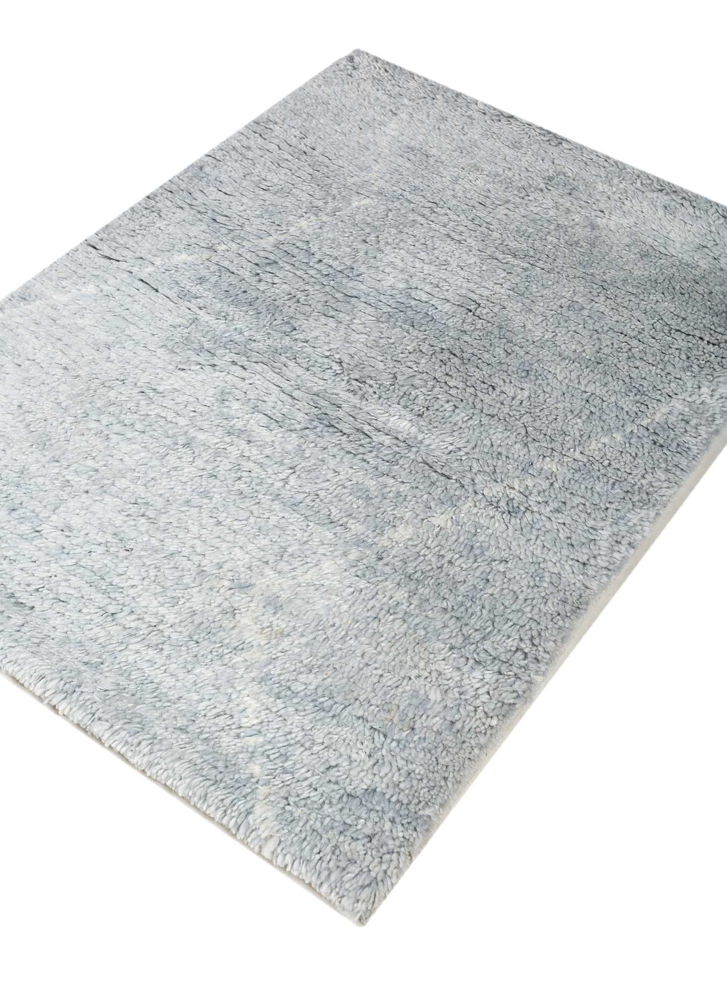 Aprezo Blue Hand Knotted Wool Rugs-Skwl-668-Jaipur Rugs ZA