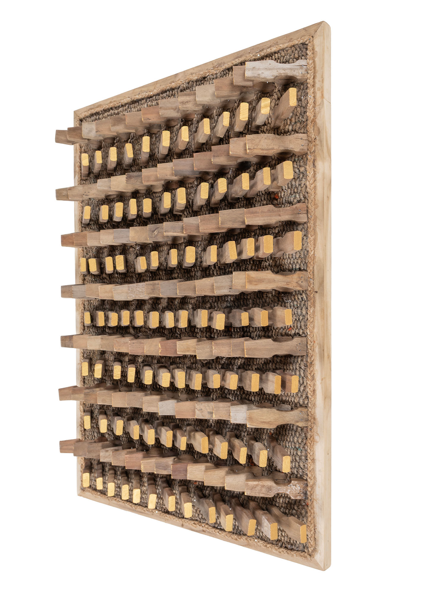 Art Installation Gold Wood Wall Art & Tapestry Jaipur Rugs Eu EU