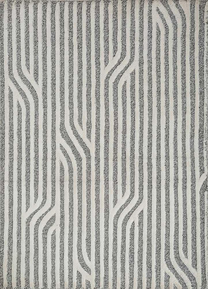 Aprezo Ivory Hand Knotted Acrylic Rugs-Aiar-3016-Jaipur Rugs IN