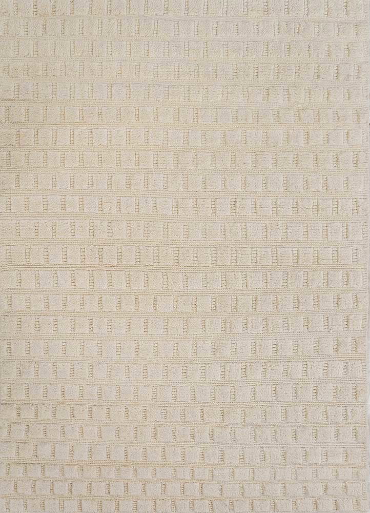Manifest Ivory Hand Knotted Wool Rugs-Skwl-630-Jaipur Rugs ES